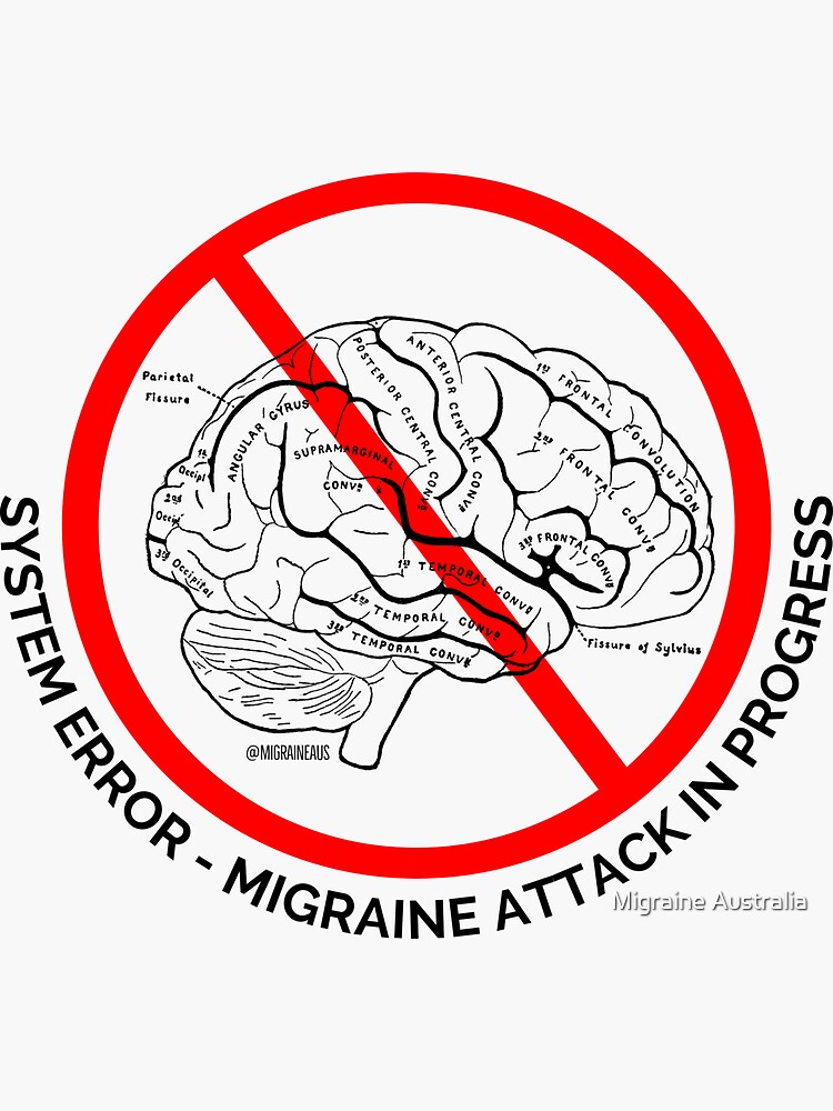 "System Error" Sticker for Sale by MigraineAus | Redbubble