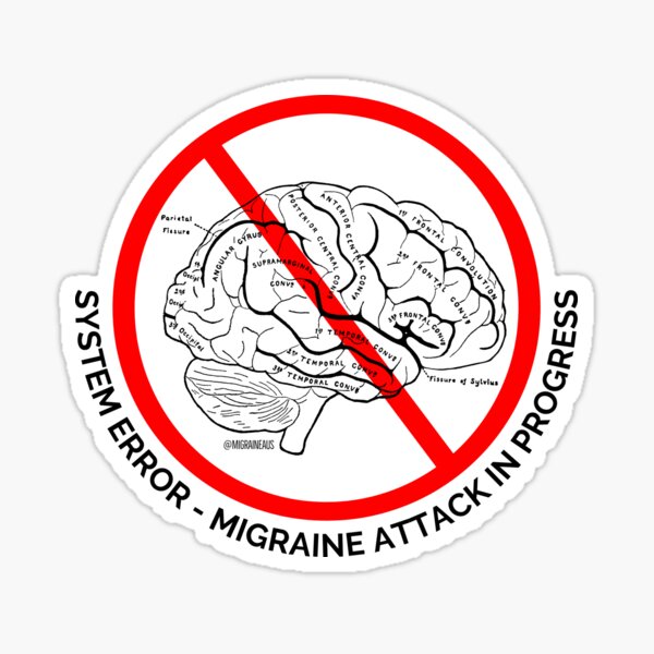 "System Error" Sticker for Sale by MigraineAus | Redbubble