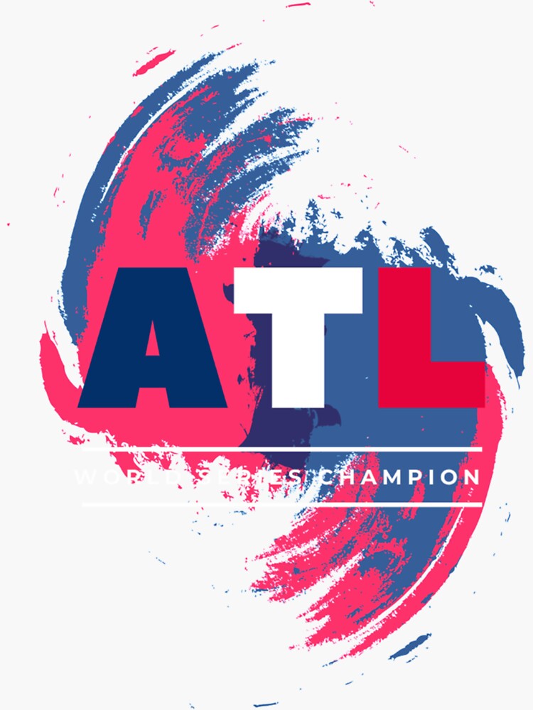 "Atlanta ATL " Sticker for Sale by Yuumimiss | Redbubble