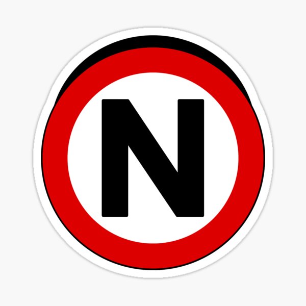 "Noid Logo Essential T-Shirt" Sticker by SusanParker12 | Redbubble
