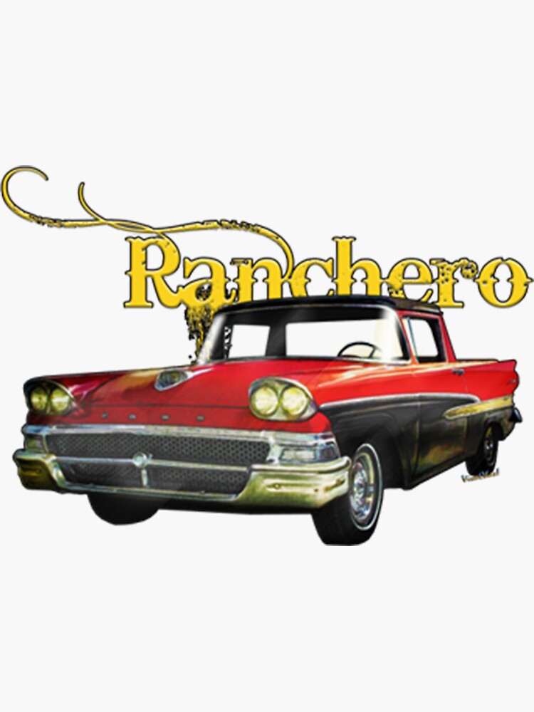 "1958 Ford Ranchero 1958 Ford Ranchero" Sticker von LeoLord | Redbubble
