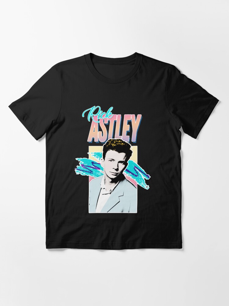 "Rick Astley 80s Aesthetic Tribute" T-shirt for Sale by CecileArmstrong ...