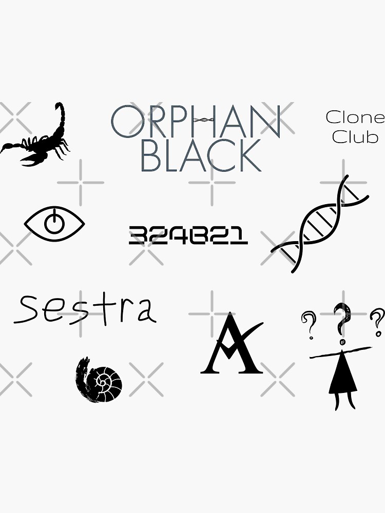 "Orphan Black Pattern (Sticker Pack)" Sticker for Sale by ...