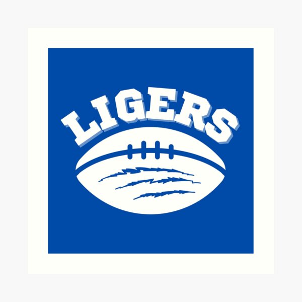"Ligers Football Team White Logo" Art Print for Sale by FanSportsSpot ...