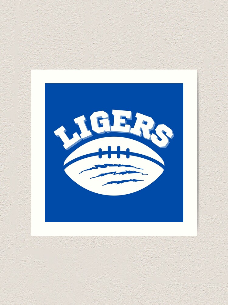 "Ligers Football Team White Logo" Art Print for Sale by FanSportsSpot ...