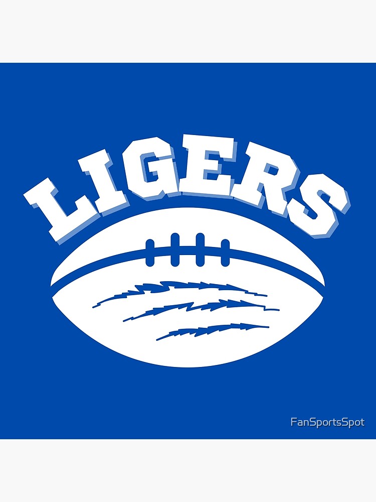 "Ligers Football Team White Logo" Art Print for Sale by FanSportsSpot ...