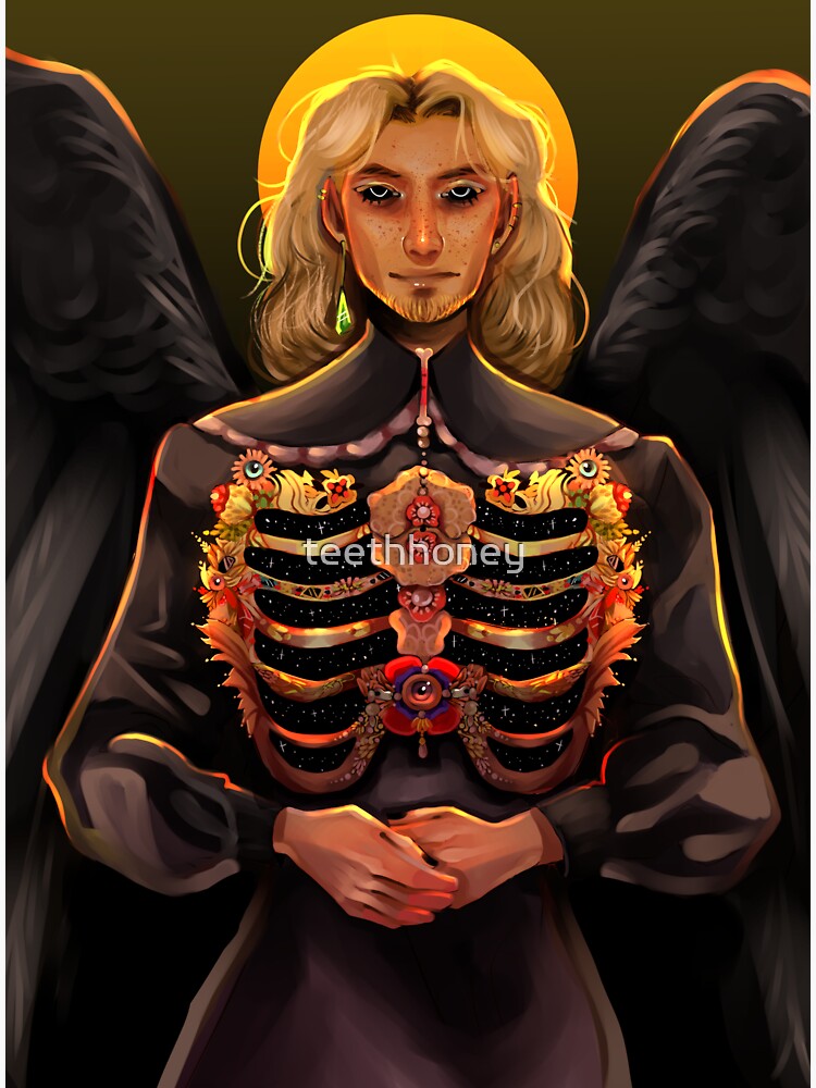 "Philza Minecraft with Gucci ribs bones corset" Sticker by teethhoney ...