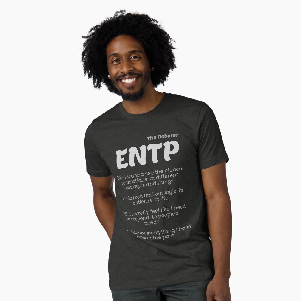 "ENTP MBTI Personality Type. NE TI FE SI " Classic T-Shirt for Sale by ...