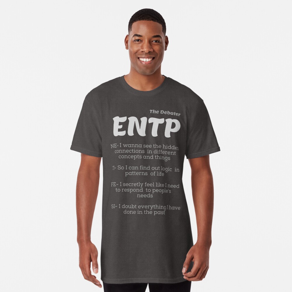 "ENTP MBTI Personality Type. NE TI FE SI " Classic T-Shirt for Sale by ...