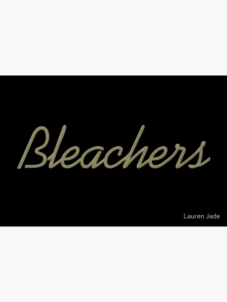 "Bleachers Embroidered Look Logo" Poster by LFerrett | Redbubble
