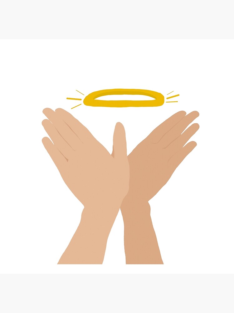 "Halo Hand Sign" Poster for Sale by CourtneyCowan23 | Redbubble