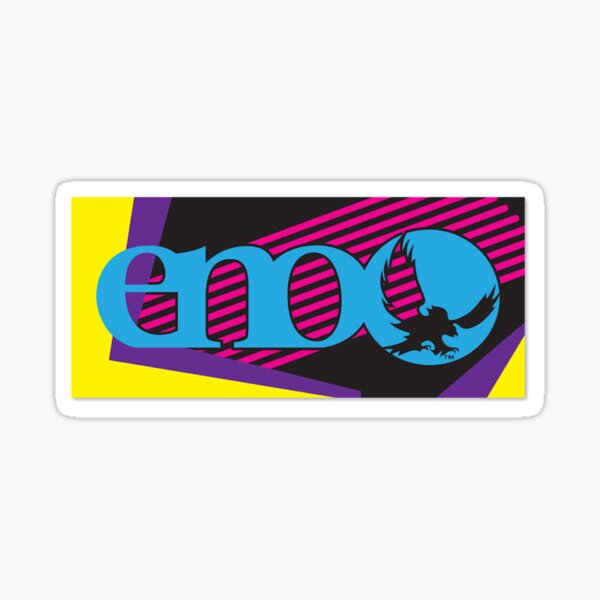 "Eno Logo" Sticker for Sale by FaithC340 | Redbubble