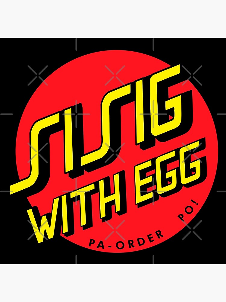 "SISIG WITH EGG FILIPINO FOOD LOGO" Poster for Sale by aydapadi | Redbubble