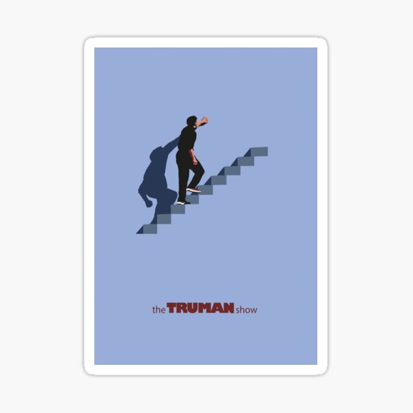 "Truman Show Movie" Sticker for Sale by oliviarodrigos | Redbubble