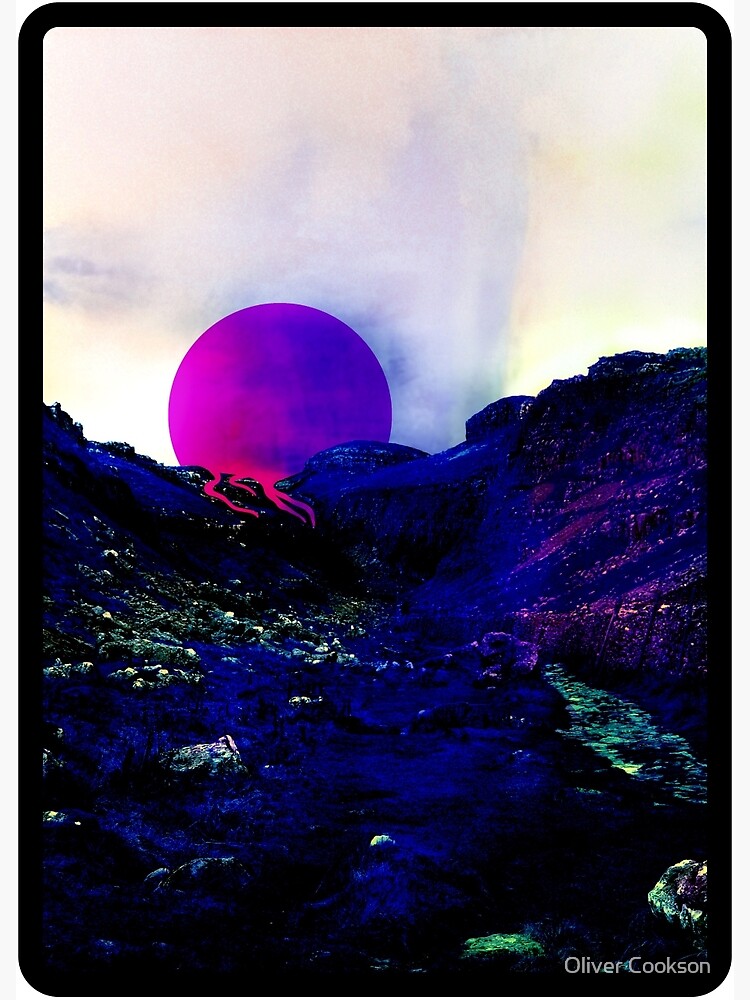 "Bleeding Sun - Psych Art" Poster by olivercookson | Redbubble