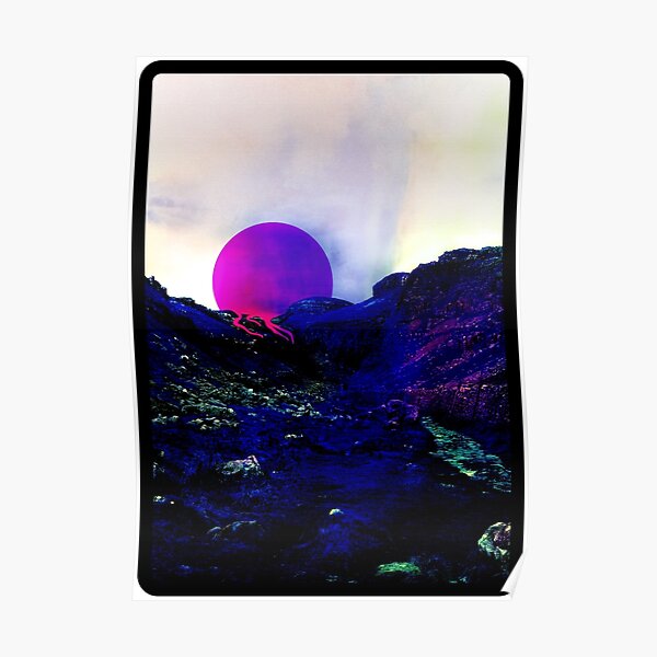 "Bleeding Sun - Psych Art" Poster by olivercookson | Redbubble