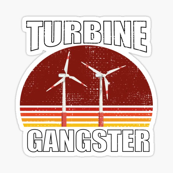 "Wind Turbine Technician for Turbine Techn" Sticker by Selbstdesigner ...