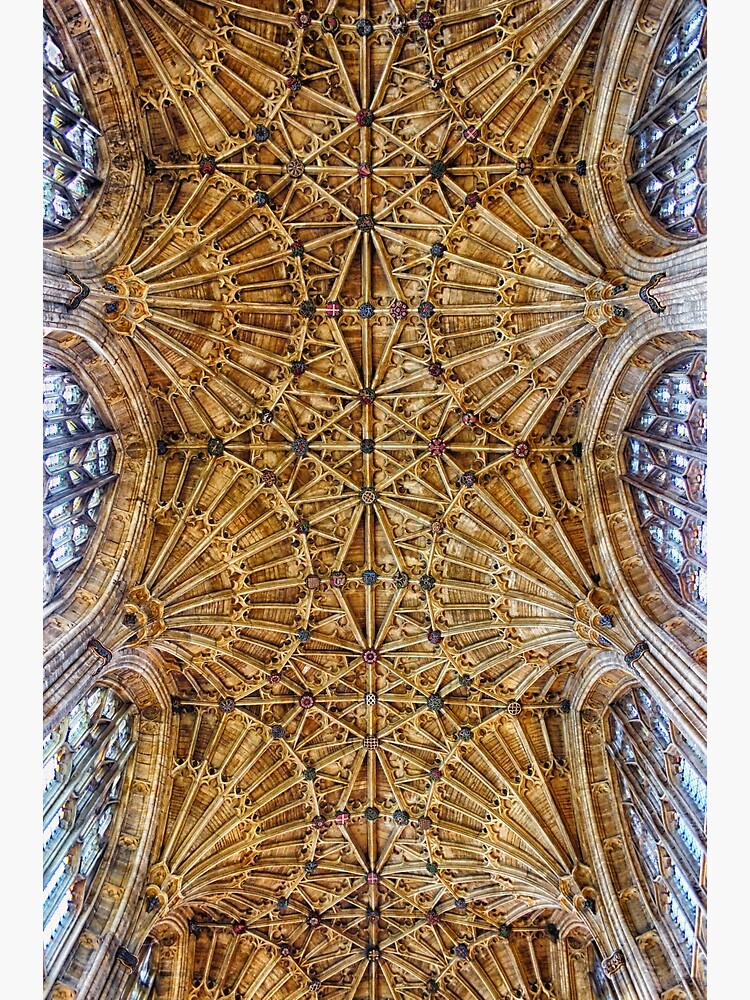 "Fan Vaulted Ceiling" Poster for Sale by InspiraImage | Redbubble