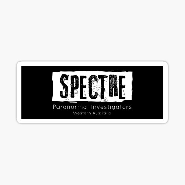 "Spectre" Sticker by SPECTRENORMAL | Redbubble