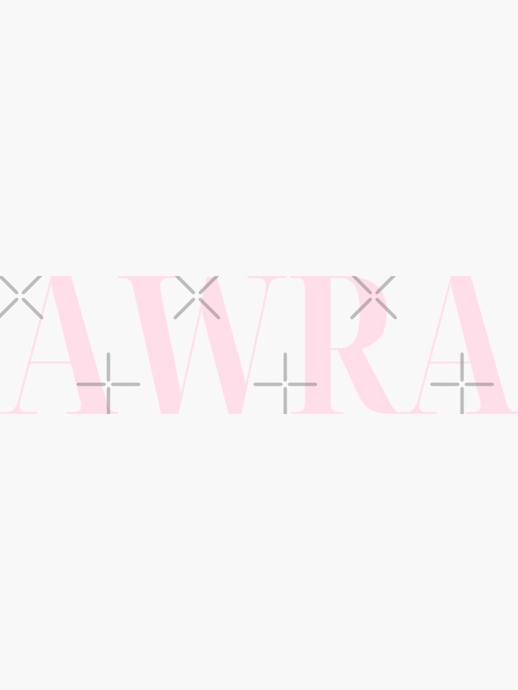 "Awra" Sticker by ArtyTita | Redbubble