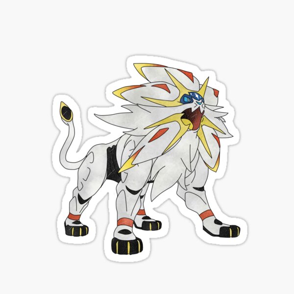 Solgaleo Stickers | Redbubble