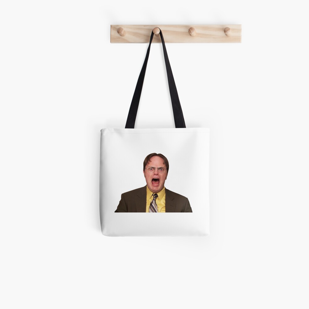 "Dwight Schrute Yelling Funny" Sticker for Sale by zlapr | Redbubble