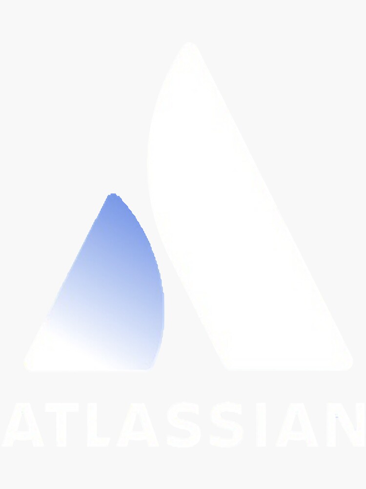 "Atlassian Blue Essential T-Shirt.png" Sticker for Sale by LeeStallardd ...