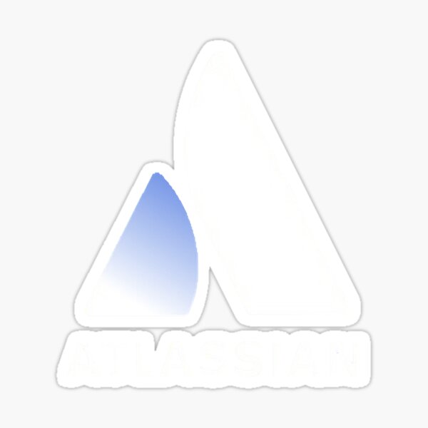 "Atlassian Blue Essential T-Shirt.png" Sticker for Sale by LeeStallardd ...