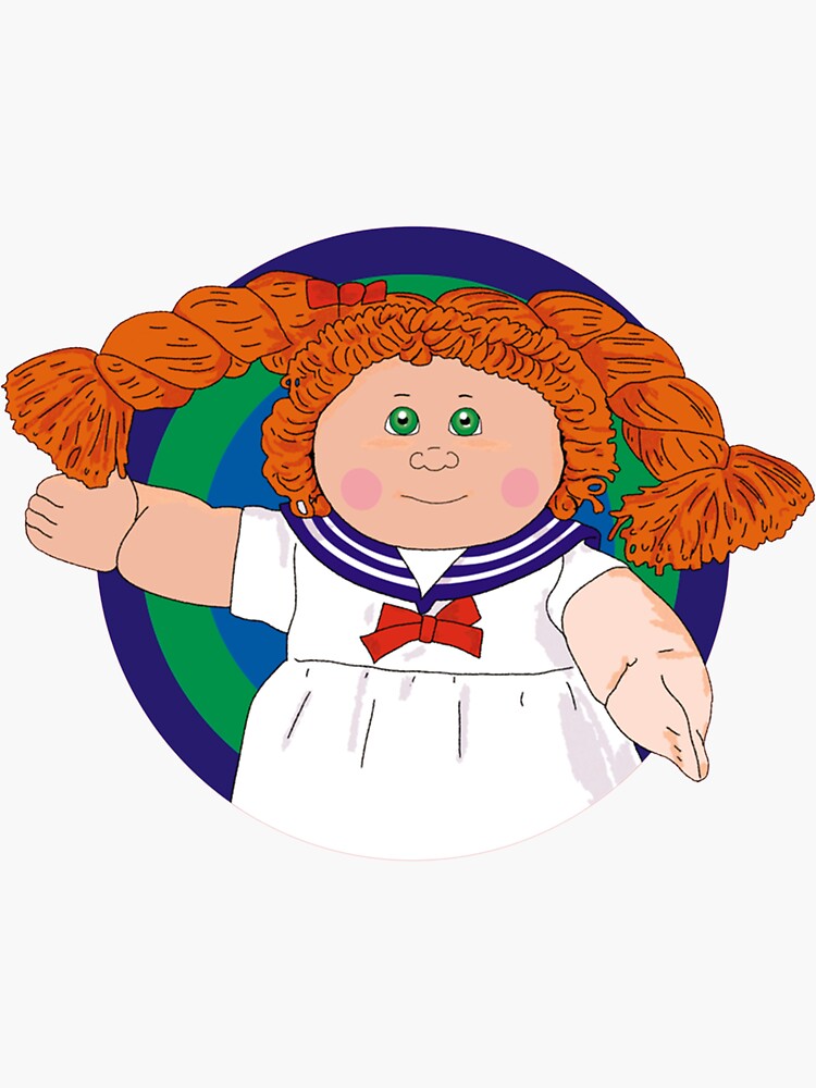 "Cabbage Patch in the Sea" Sticker for Sale by LuisQuiroga | Redbubble