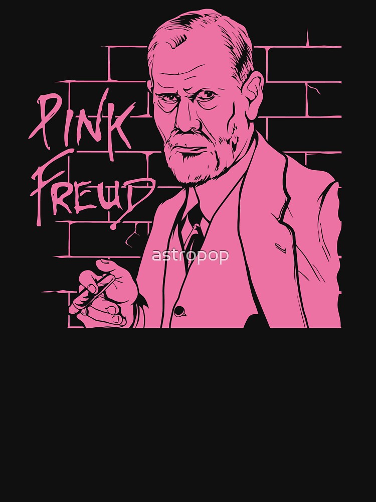 "Pink Freud Psychiatry" Essential T-Shirt for Sale by astropop | Redbubble