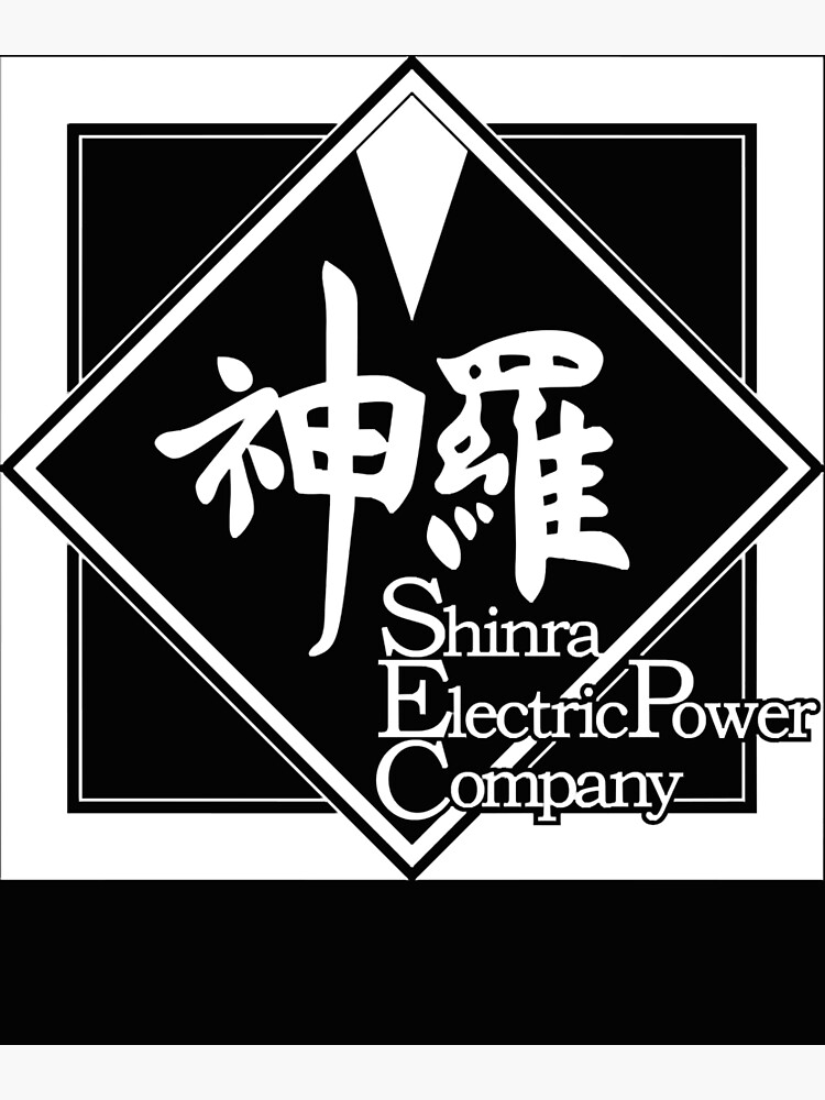 "Final Fantasy® VII Remake - Shinra Electric Power Company (Logo ...