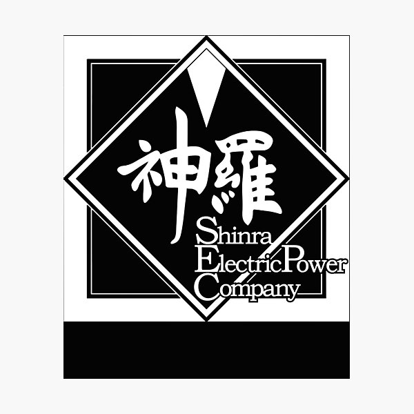 "Final Fantasy® VII Remake - Shinra Electric Power Company (Logo ...