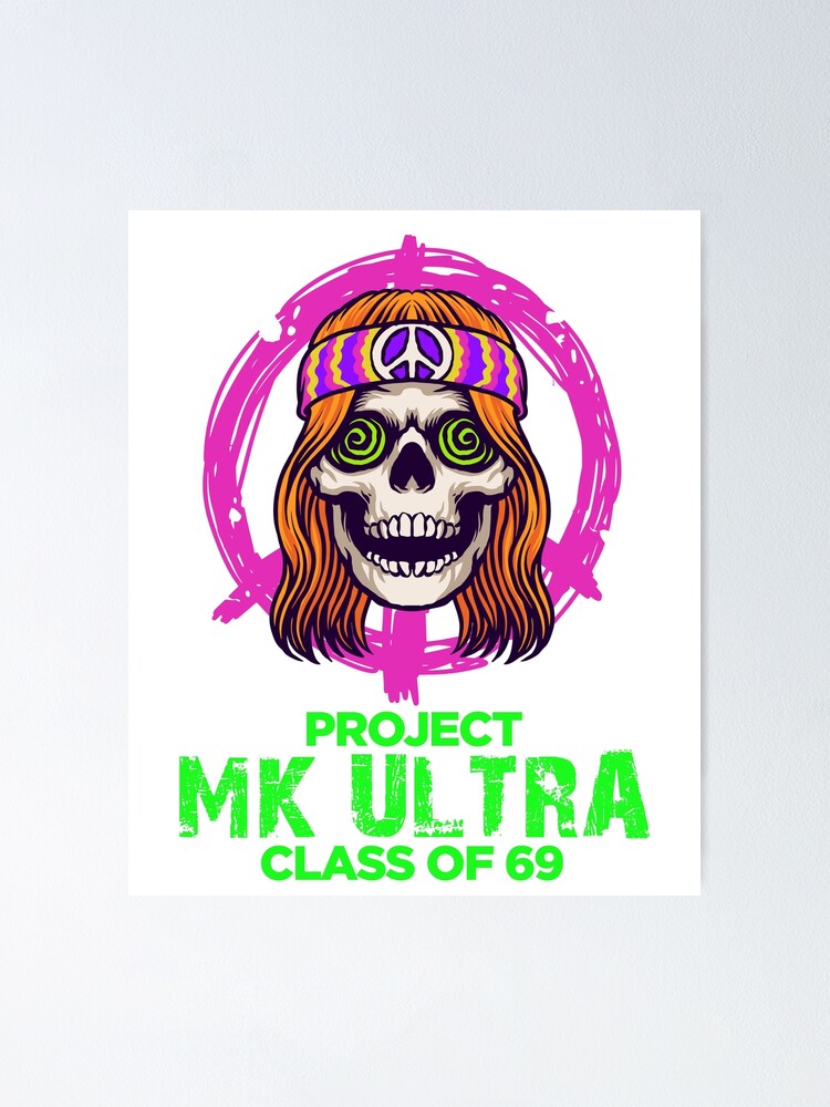 "MK ULTRA Shirt Conspiracy Theory Hippie Stoner Psychedelic Trippy 60s ...