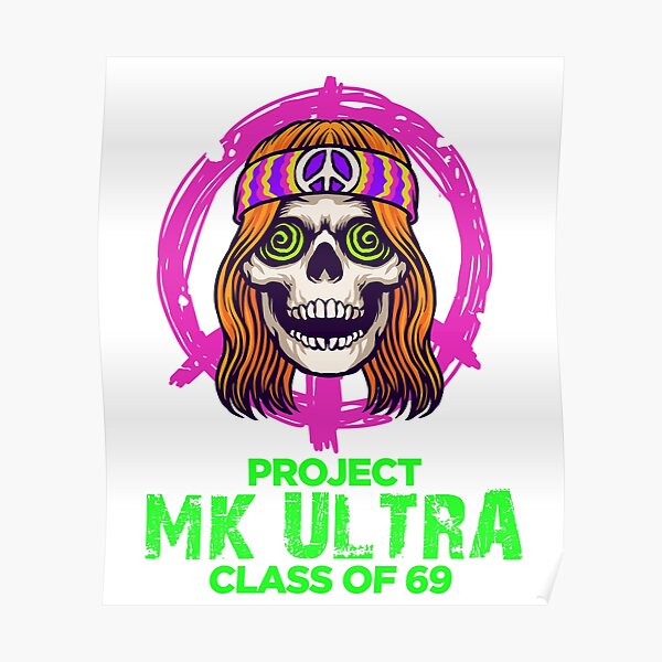 "MK ULTRA Shirt Conspiracy Theory Hippie Stoner Psychedelic Trippy 60s ...