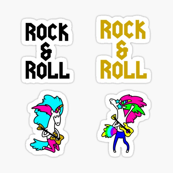 "sticker of Go Little Rockstar for new rockstar band" Sticker by ...