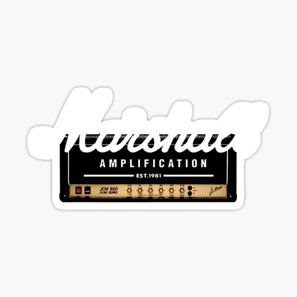 "Marshall Amp Stack 1980 Essential" Sticker for Sale by cohennoel ...