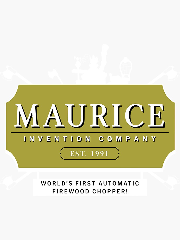 "Maurice Invention Company Classic T-Shirt.png" Sticker by Jillend ...