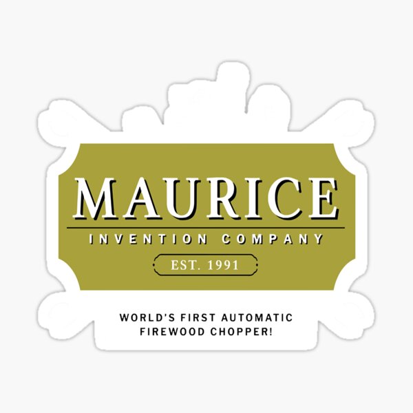 "Maurice Invention Company Classic T-Shirt.png" Sticker by Jillend ...