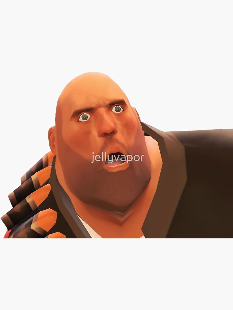 "TF2 Heavy" Sticker for Sale by jellyvapor | Redbubble