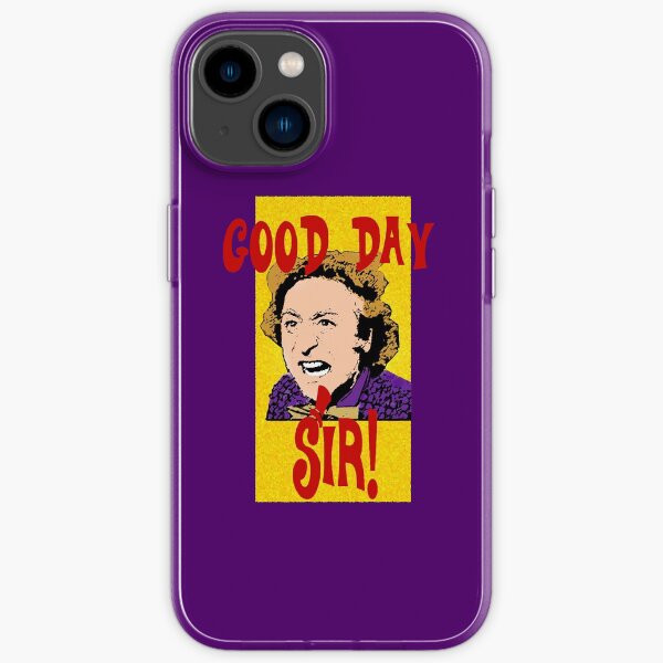 "Good Day, Sir! Willy Wonka" iPhone Case for Sale by Keighcei | Redbubble