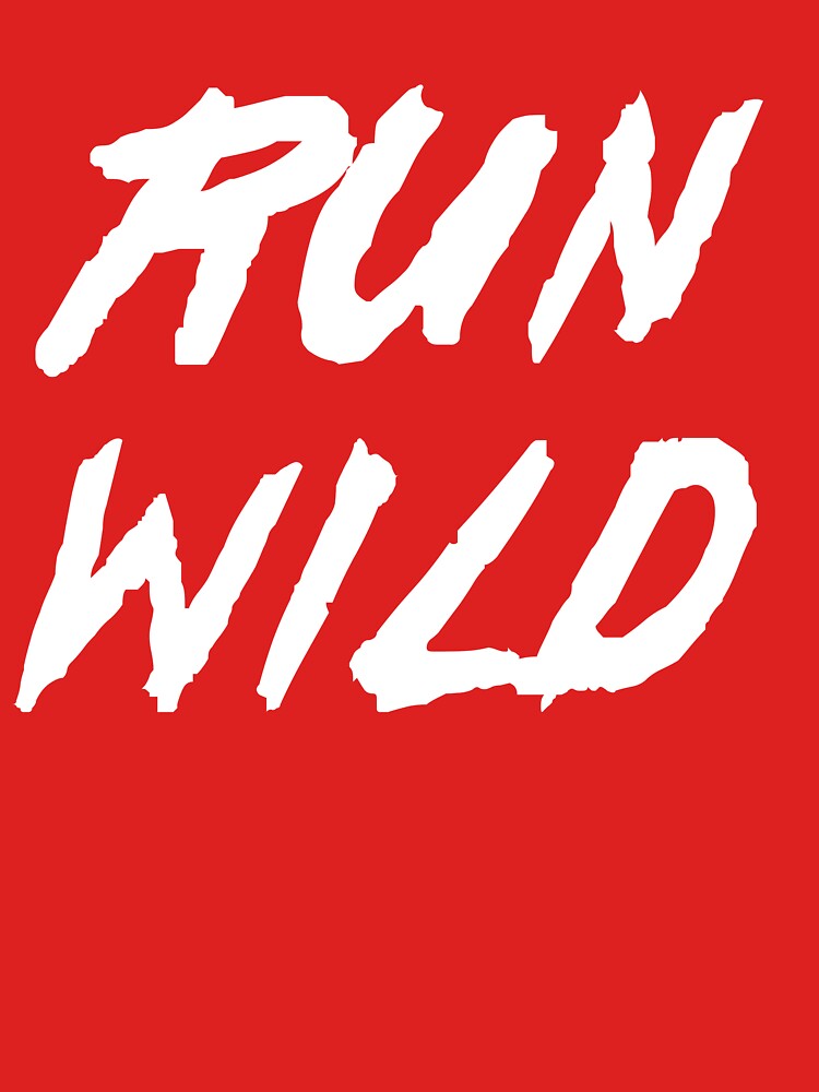 "Run Wild" T-shirt by sportsfan | Redbubble