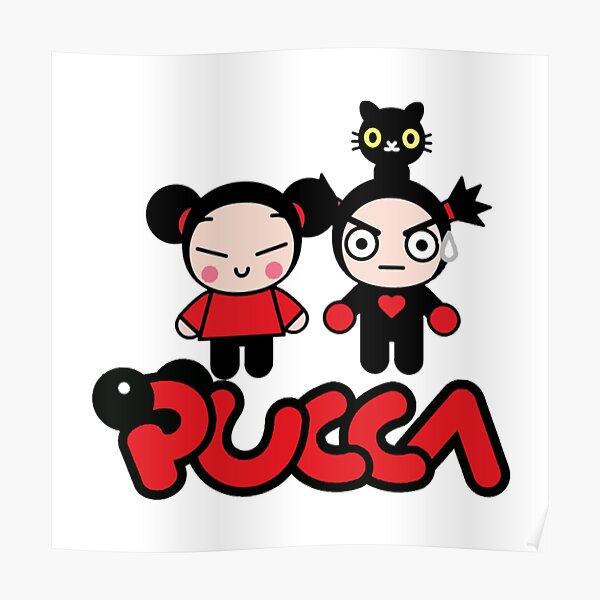 "Pucca and Garu Cute Love Cat" Poster for Sale by meudya | Redbubble