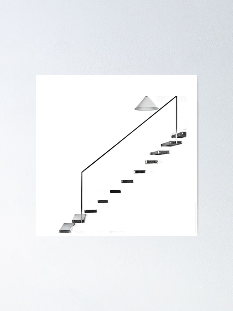 "Floating Stairs" Poster for Sale by Designing-Love | Redbubble