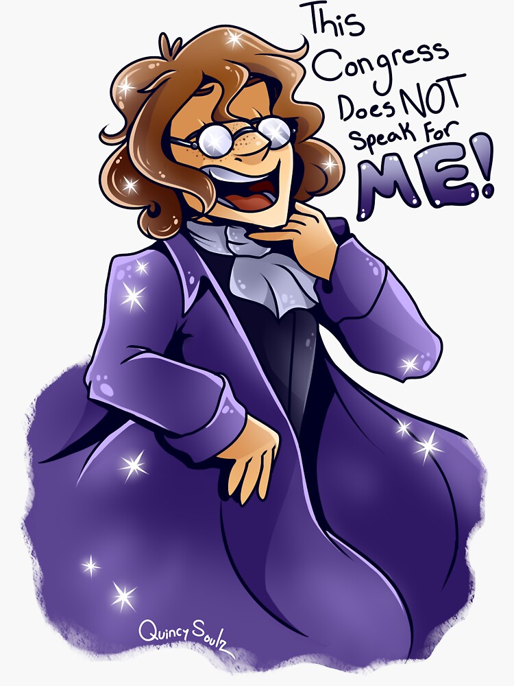 "Samuel Seabury - The Farmer that Got Refuted" Sticker by QuincySoulz ...