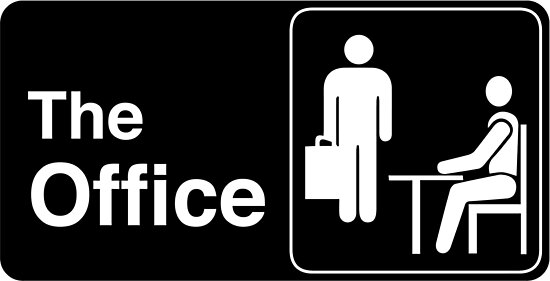 "The Office TV Show Logo" Photographic Print by zlapr | Redbubble