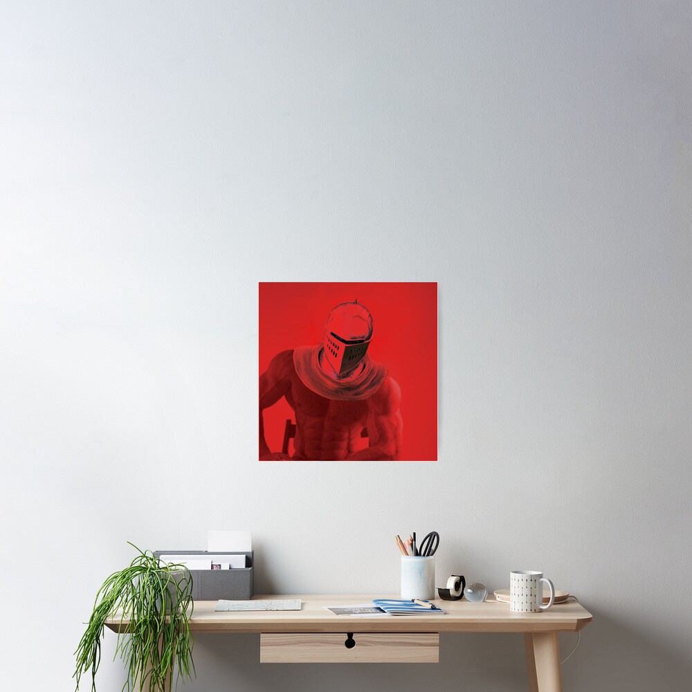 Poster « RED ANGRY CRUSADER TCHAD \ CRUSADERS \ GIGA ANGRY RED CRUSADER ...