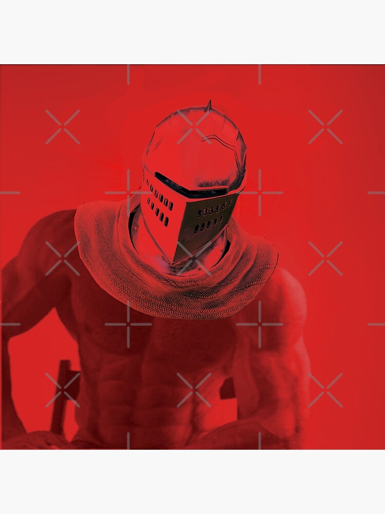 Poster « RED ANGRY CRUSADER TCHAD \ CRUSADERS \ GIGA ANGRY RED CRUSADER ...