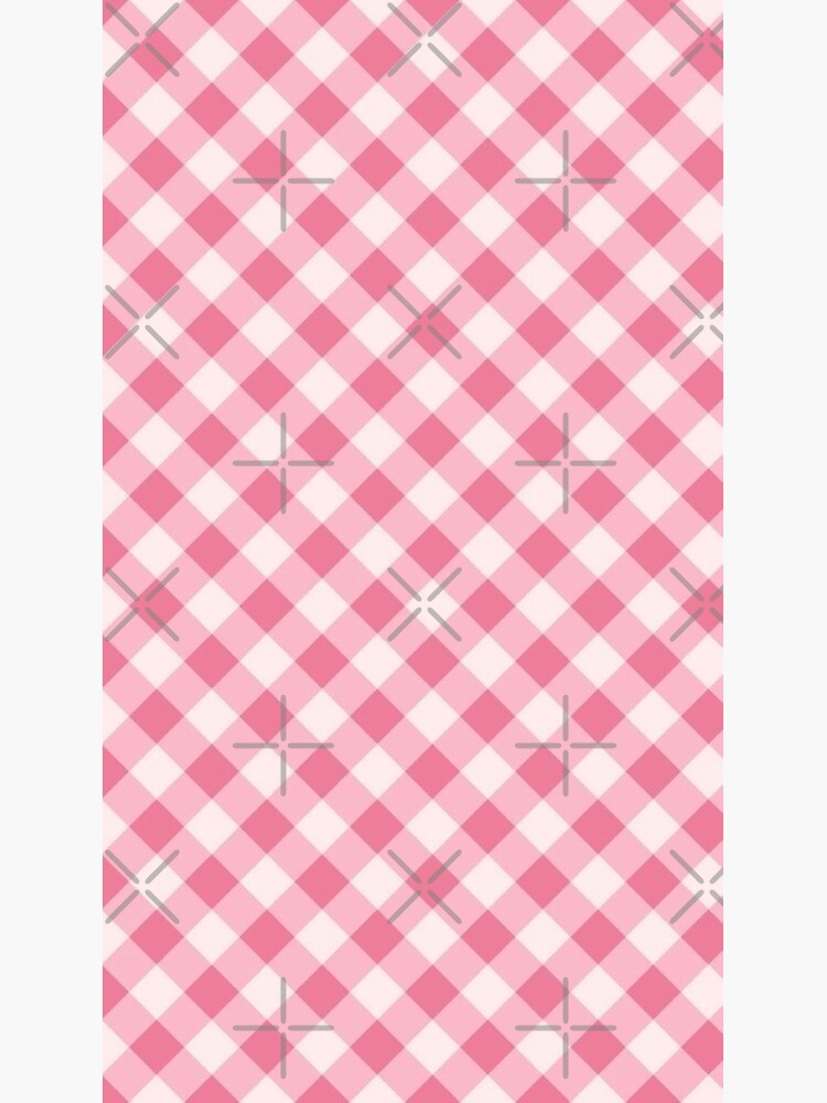 "~ pink gingham ~" Poster by olivia415 | Redbubble