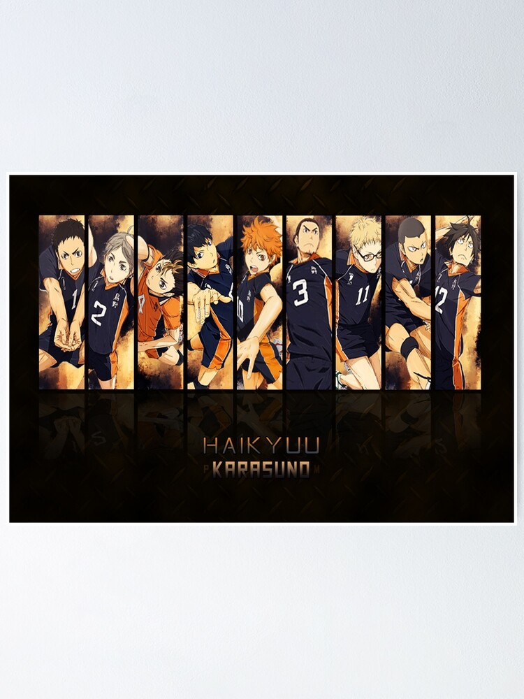 "Haikyuu Karasuno Team" Poster for Sale by AnimeBeast01 | Redbubble