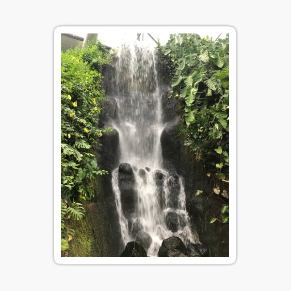 "Waterfall" Sticker by kew-photography | Redbubble